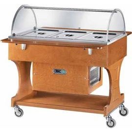 Salad Bars - Refrigerated Buffet Carts & Trolleys | KitchenPRO