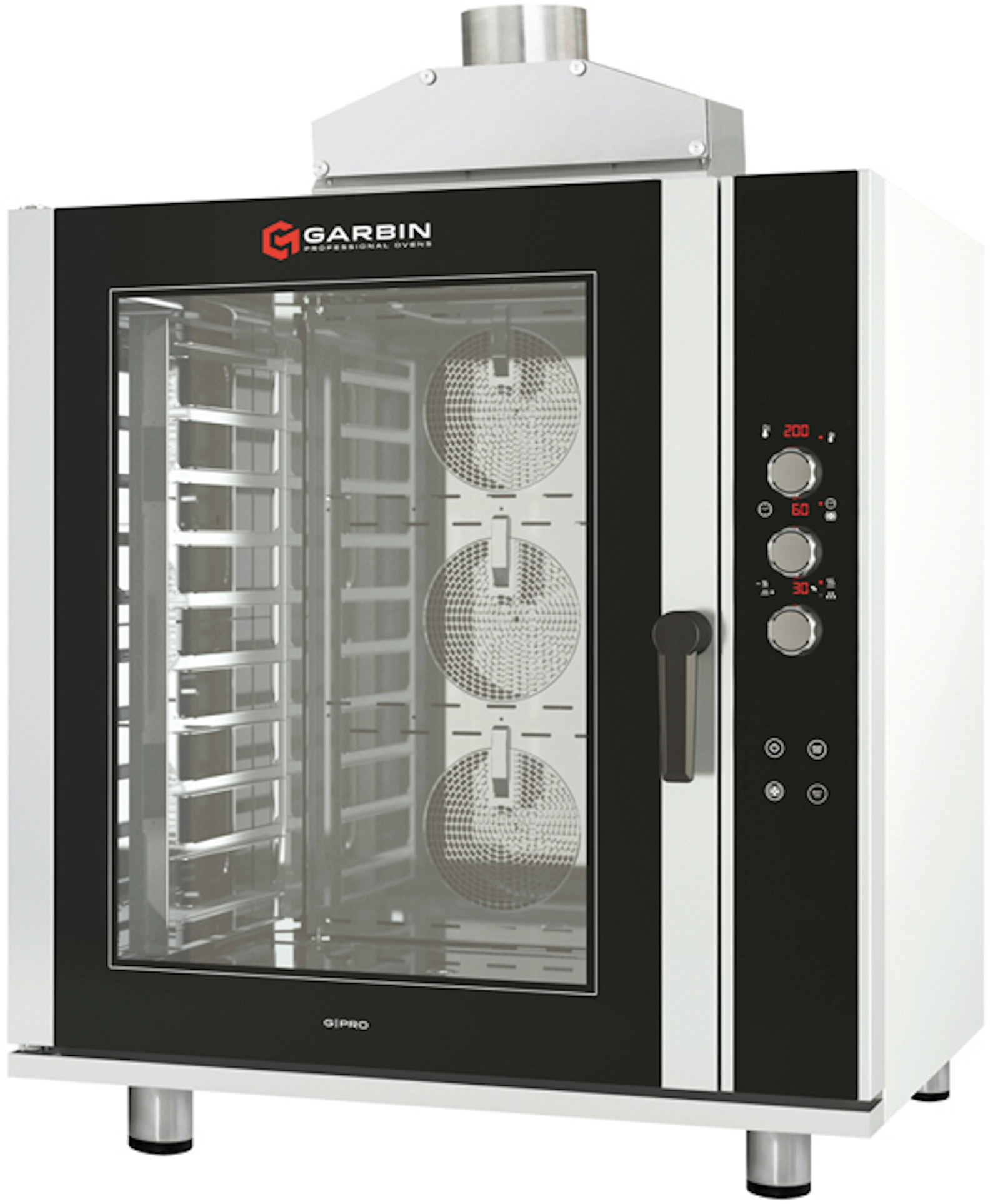 Gas Combi Steamer Oven Cooking or Pastry 10 Trays GN1/1 or 40 x 60 cm G ...