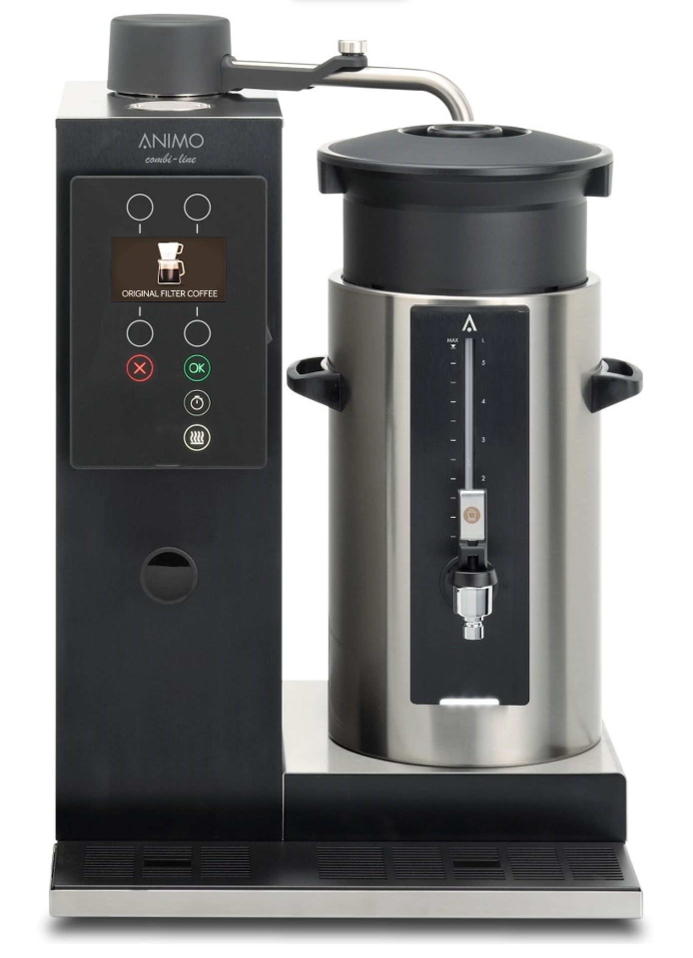 Commercial Filter Coffee Machine 5 lt ComBi-line CB1X5 ANIMO ...